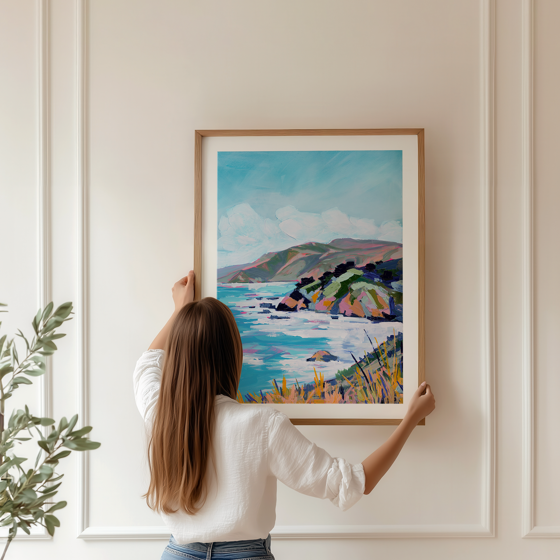 Elevate Your Space: The Art (and Science) of Hanging Art – Amy Dixon Art