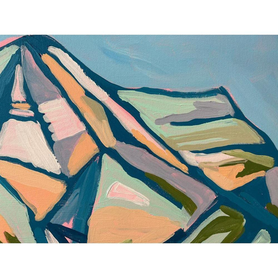 Mount Robson | 22x28 | Acrylic on Canvas – Amy Dixon Art
